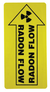 Flow Labels – Radon Supplies